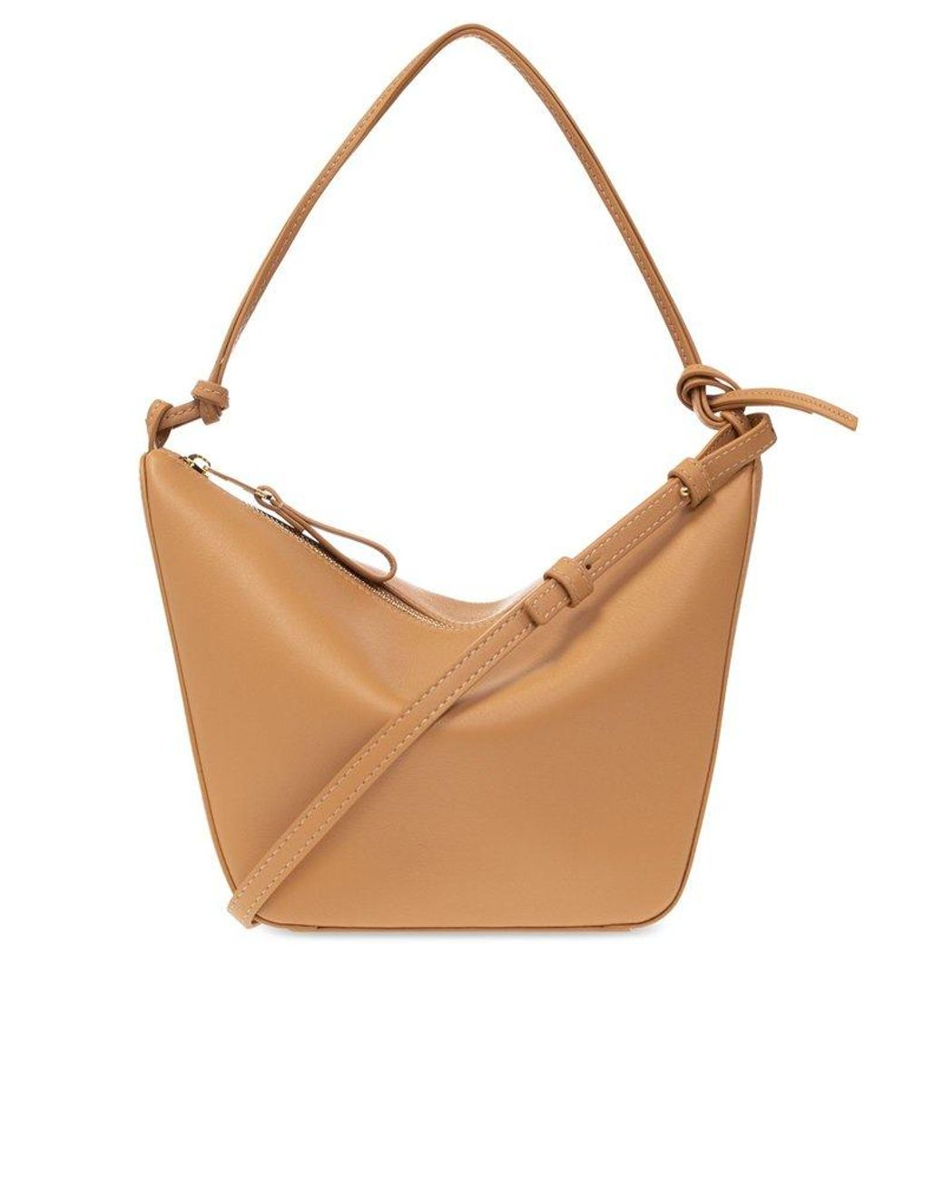 Loewe Hammock Mini Hobo Bag in White | Lyst Loewe Hammock Mini Hobo Bag in White | Lyst