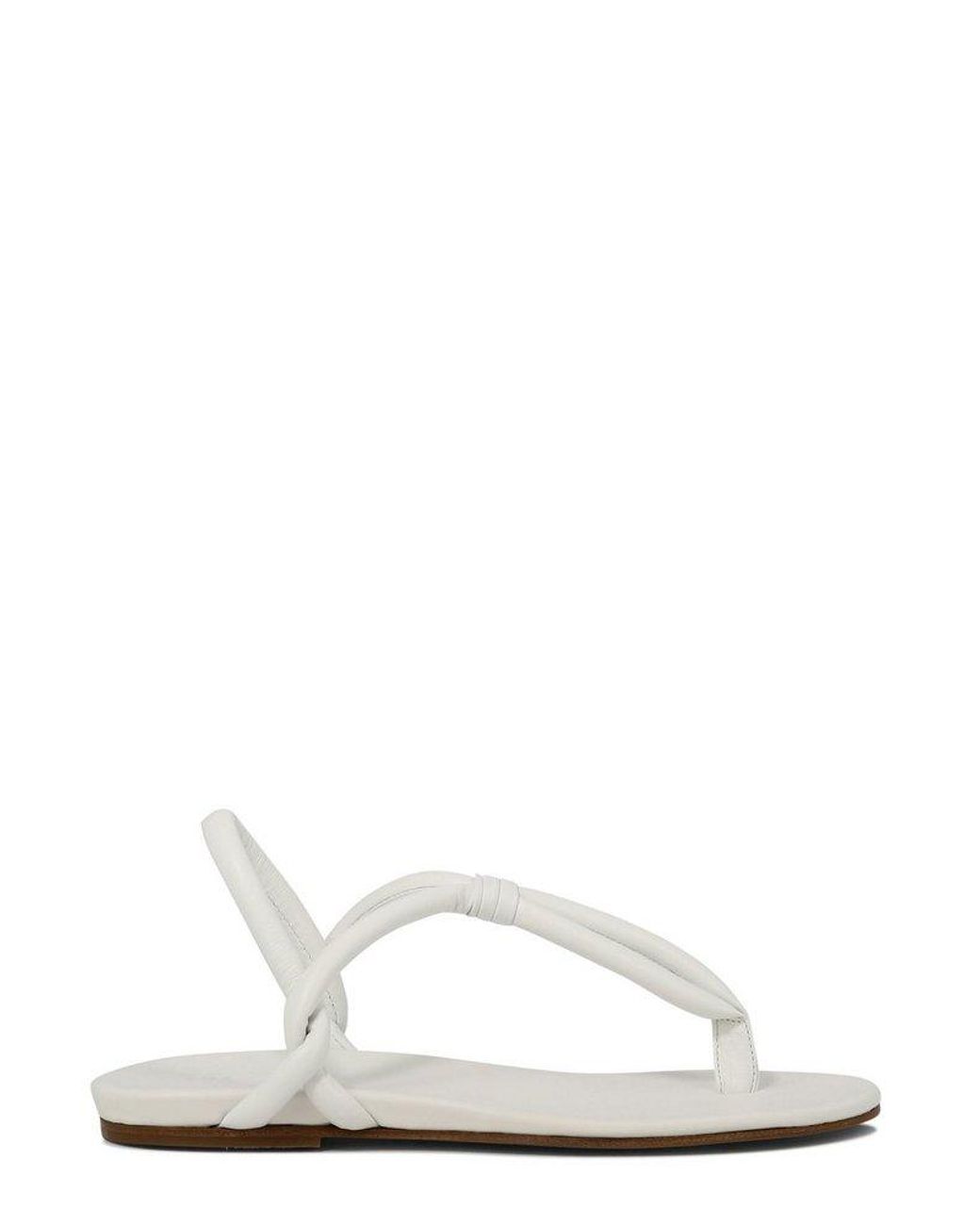 Roberto Del Carlo Dytt Slide Sandals in White | Lyst
