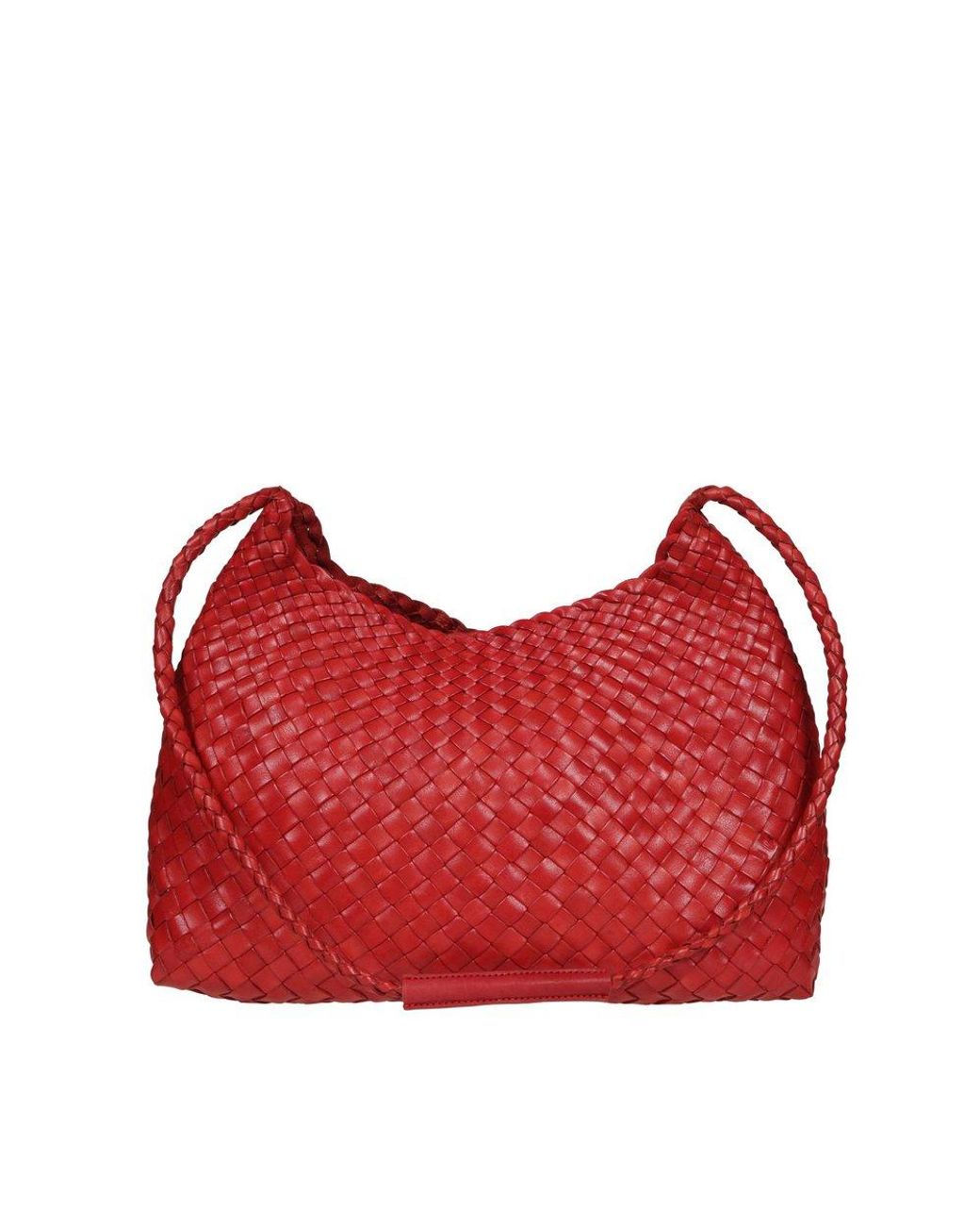 Dragon Diffusion Santa Rosa Handwoven Shoulder Bag in Red | Lyst