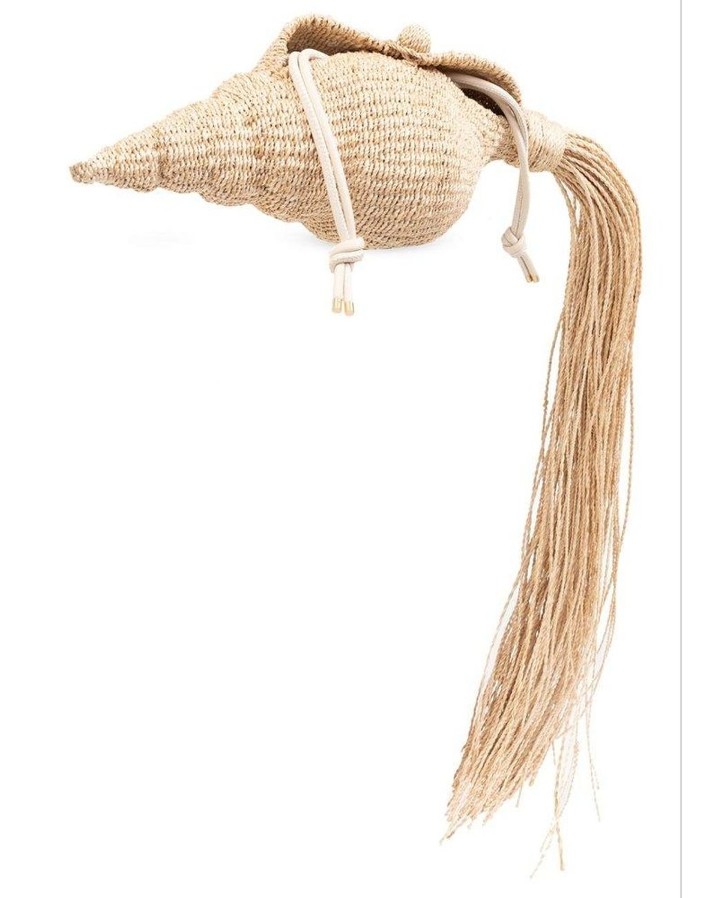 Cult Gaia Camilla Shell-shaped Clutch Bag in White | Lyst