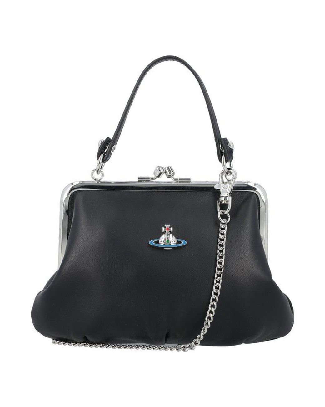 Vivienne Westwood Granny Frame Purse in Black | Lyst
