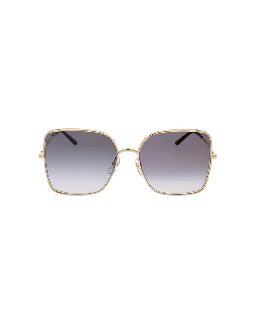 Cartier Oversized Square Frame Sunglasses in Black | Lyst UK