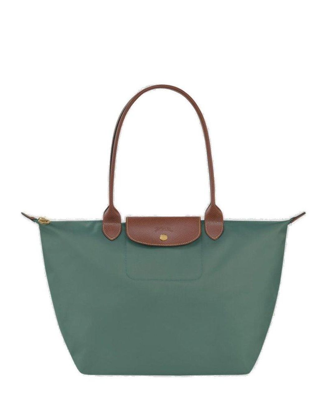 Longchamp Le Pliage Large Tote Bag in Green | Lyst