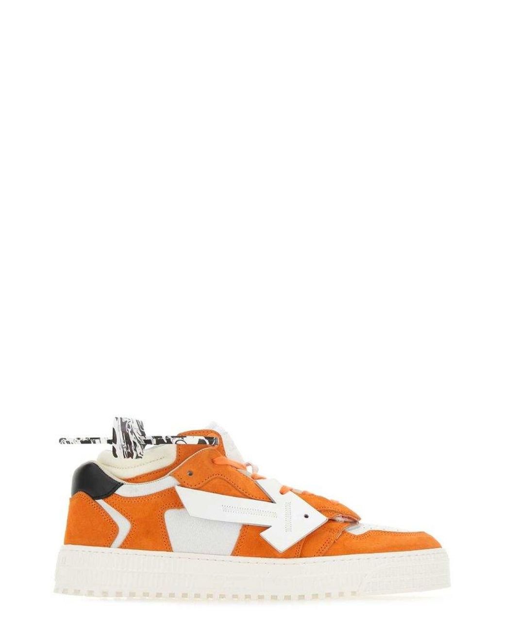 Off-White c/o Virgil Abloh Floating Arrow Low-top Sneakers in Orange ...