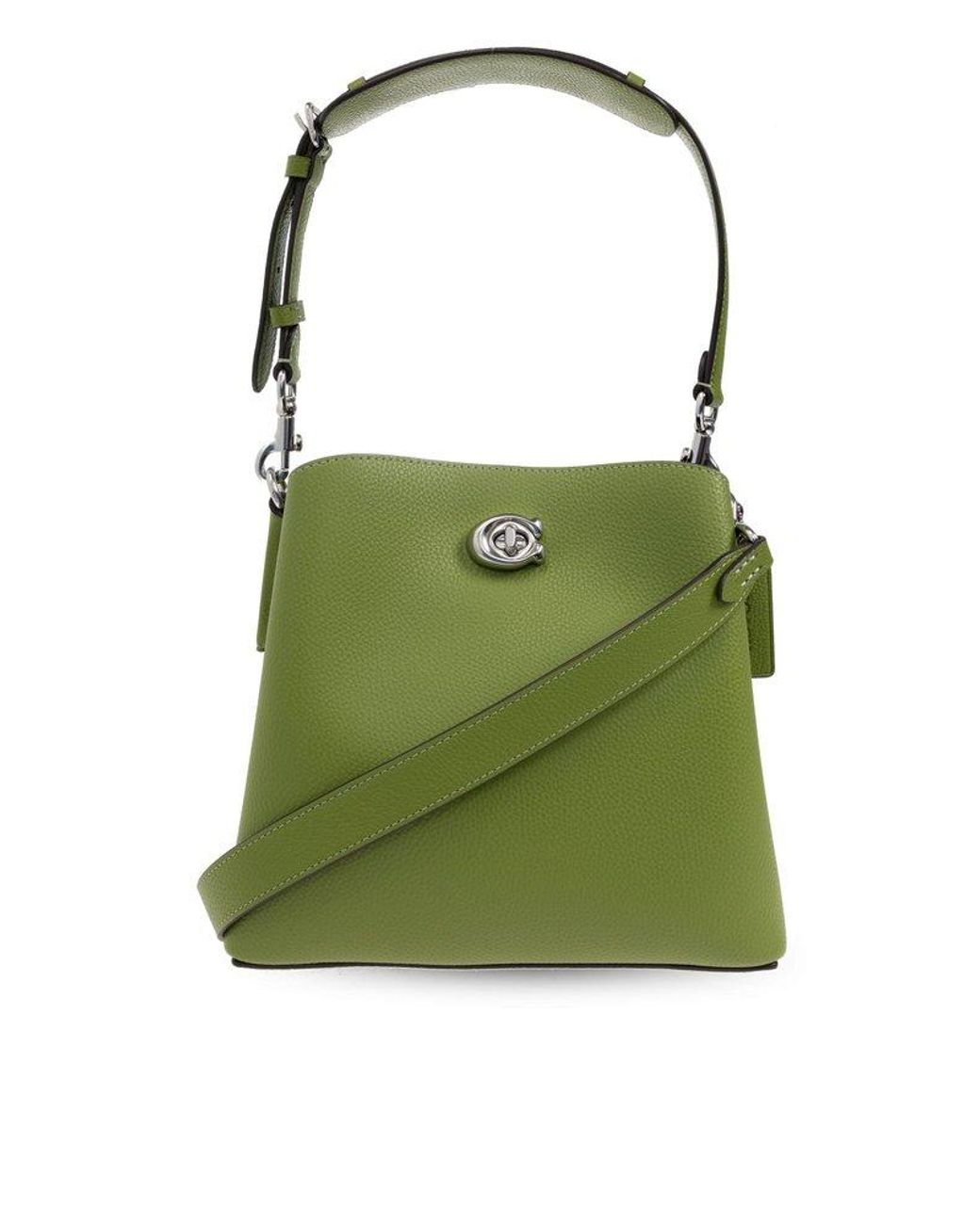 COACH Shoulder Bag 'Willow' in Green | Lyst