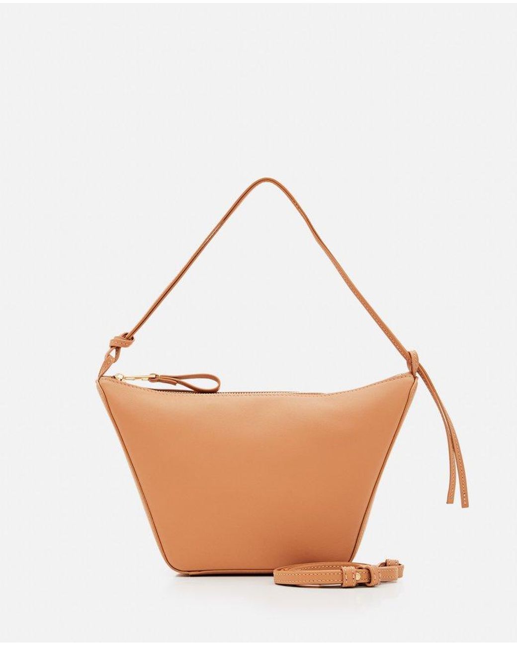 Loewe Hammock Mini Hobo Bag in White | Lyst Loewe Hammock Mini Hobo Bag in White | Lyst