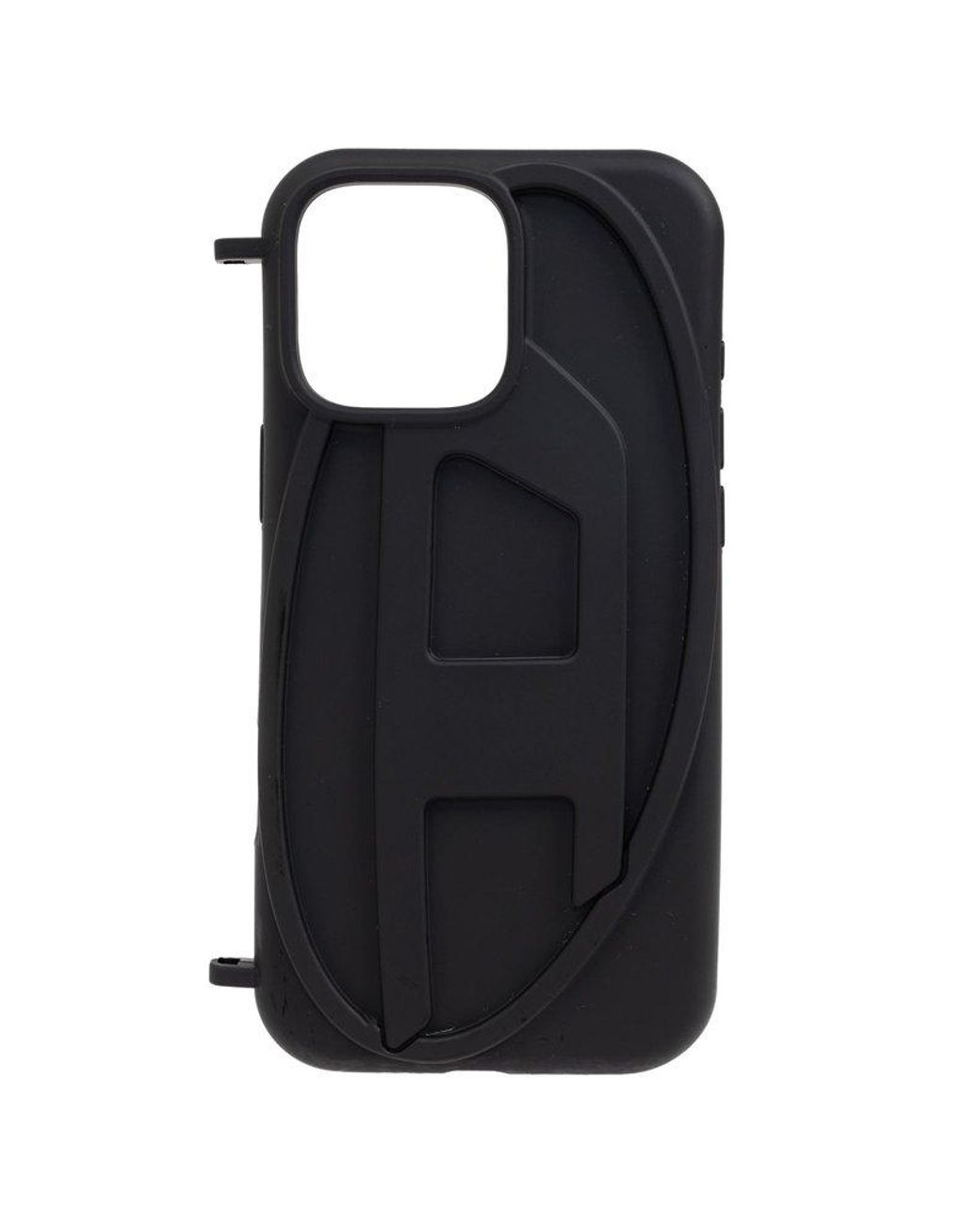 DIESEL Oval-D Logo Embossed 16 Pro Phone Case in Black | Lyst UK