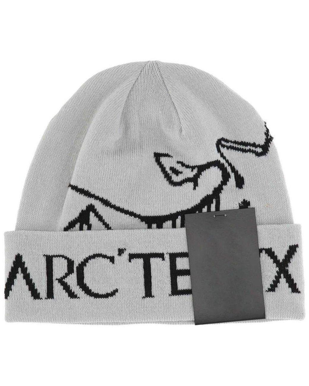 Arc'teryx X Bird Word Toque Logo Intarsia Pull-on Beanie in Gray for ...