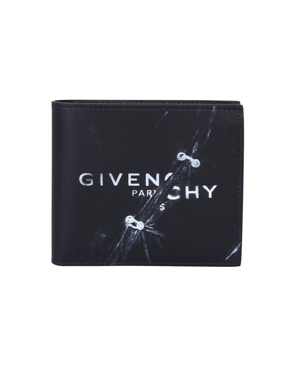 Givenchy Trompe L'Oeil Bifold Wallet in Black for Men | Lyst