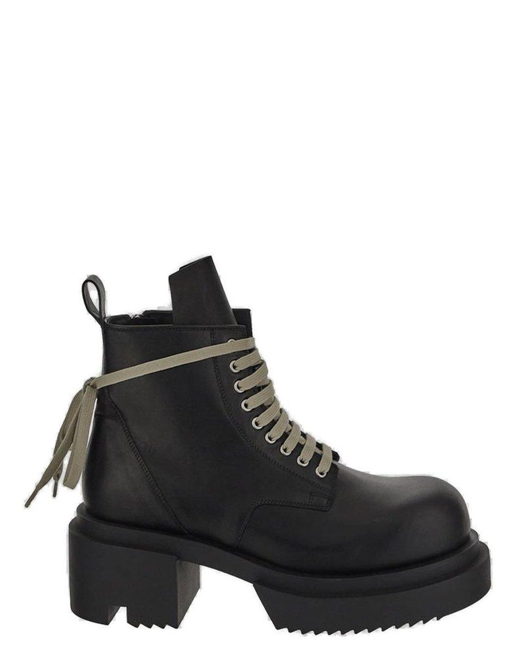 Rick Owens Low Army Bogun in Black for Men | Lyst