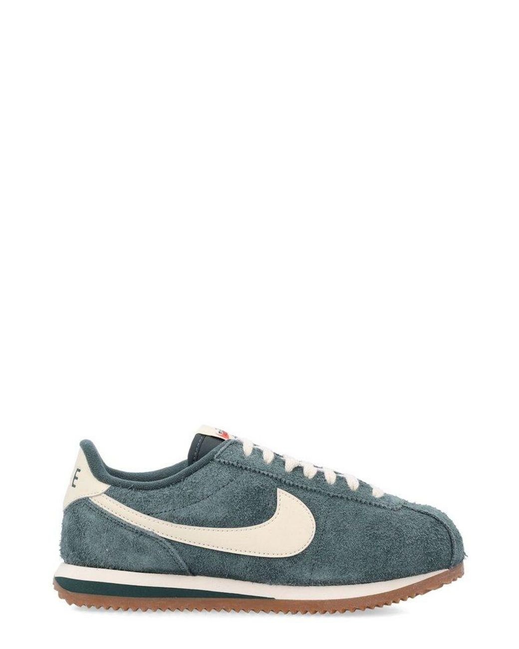 Nike Cortez Vintage Lace-Up Sneakers in Blue | Lyst