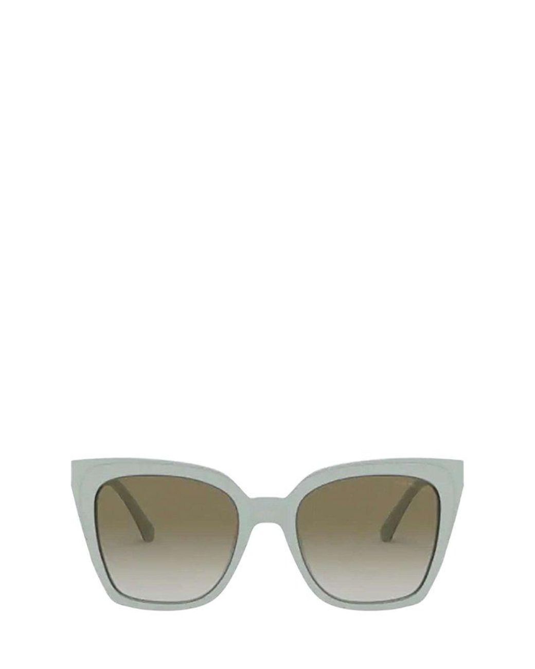 Emporio Armani Cat Eye Sunglasses In Gray Lyst