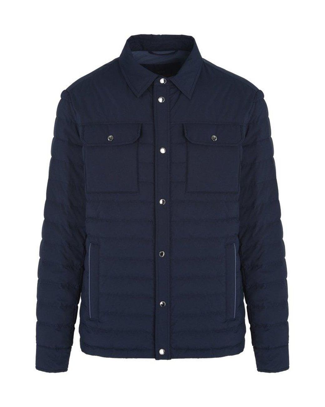 Paul & Shark Typhoon Platinum Quilted Jacket in Blue for Men | Lyst