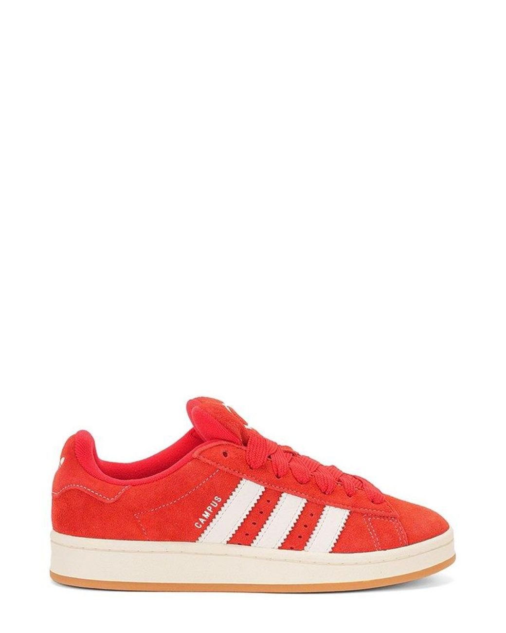 adidas Originals Campus 00S Lace-Up Sneakers in Red for Men | Lyst