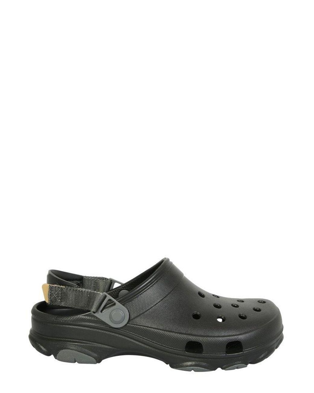 Crocs™ Cut-Out Detailed Slingback Clogs in Gray for Men | Lyst