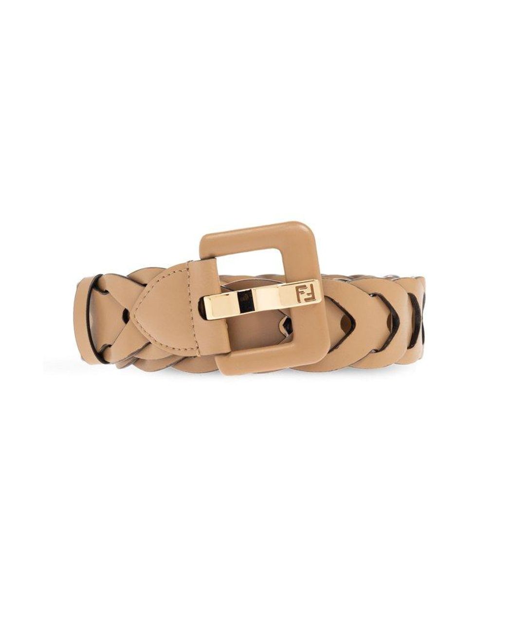 Fendi Forever Belt in Natural | Lyst UK