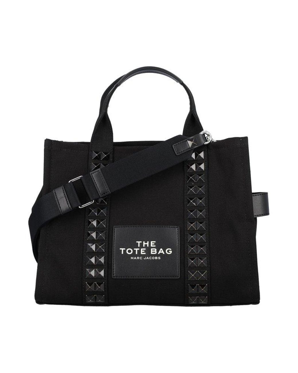 Marc Jacobs The Studs Small Tote Bag in Black | Lyst