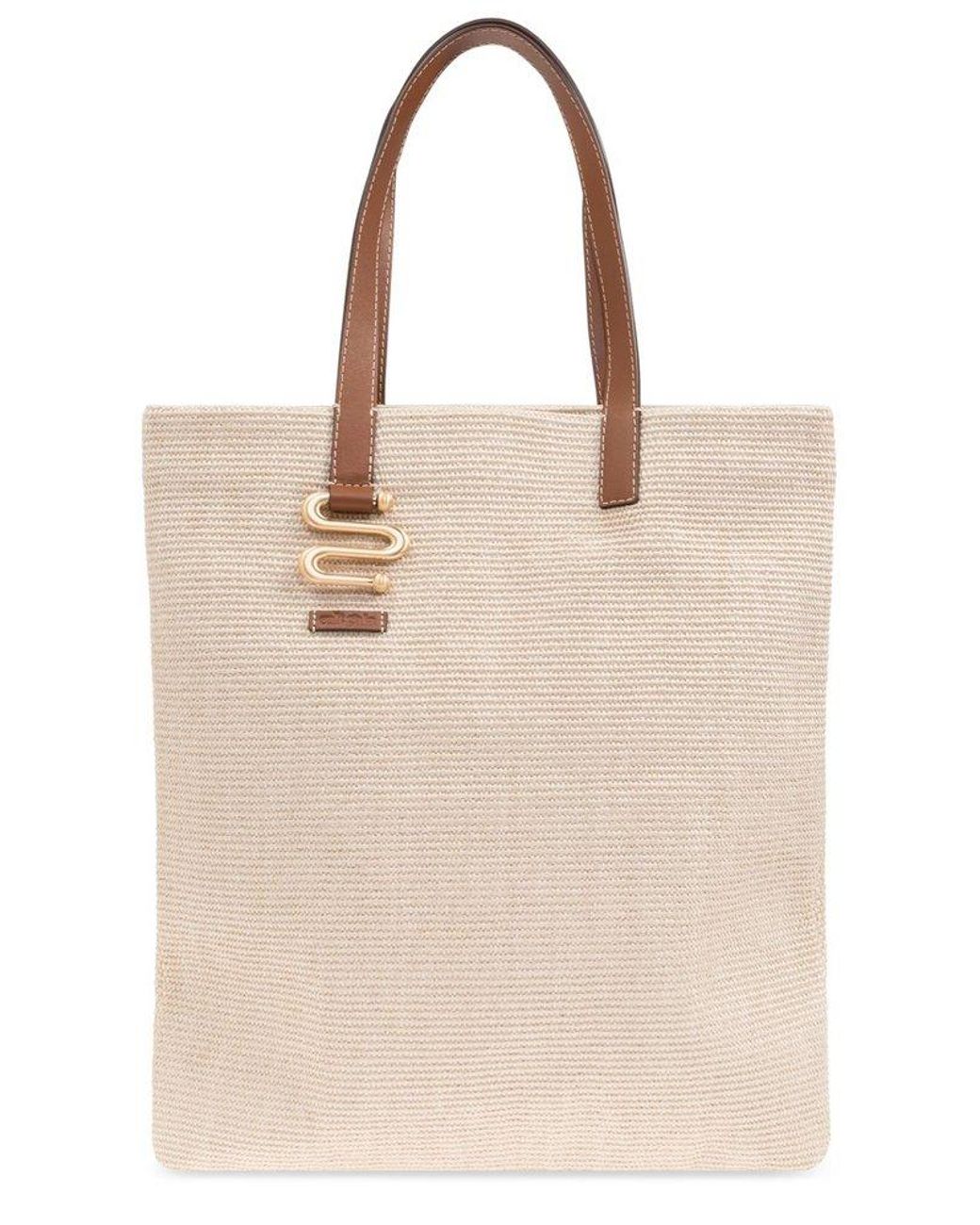 Cult Gaia Sandy Tote Bag in Natural | Lyst