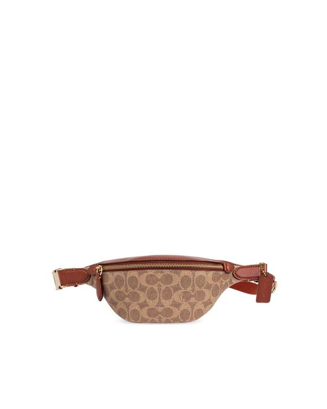 COACH Belt Bag in Brown | Lyst