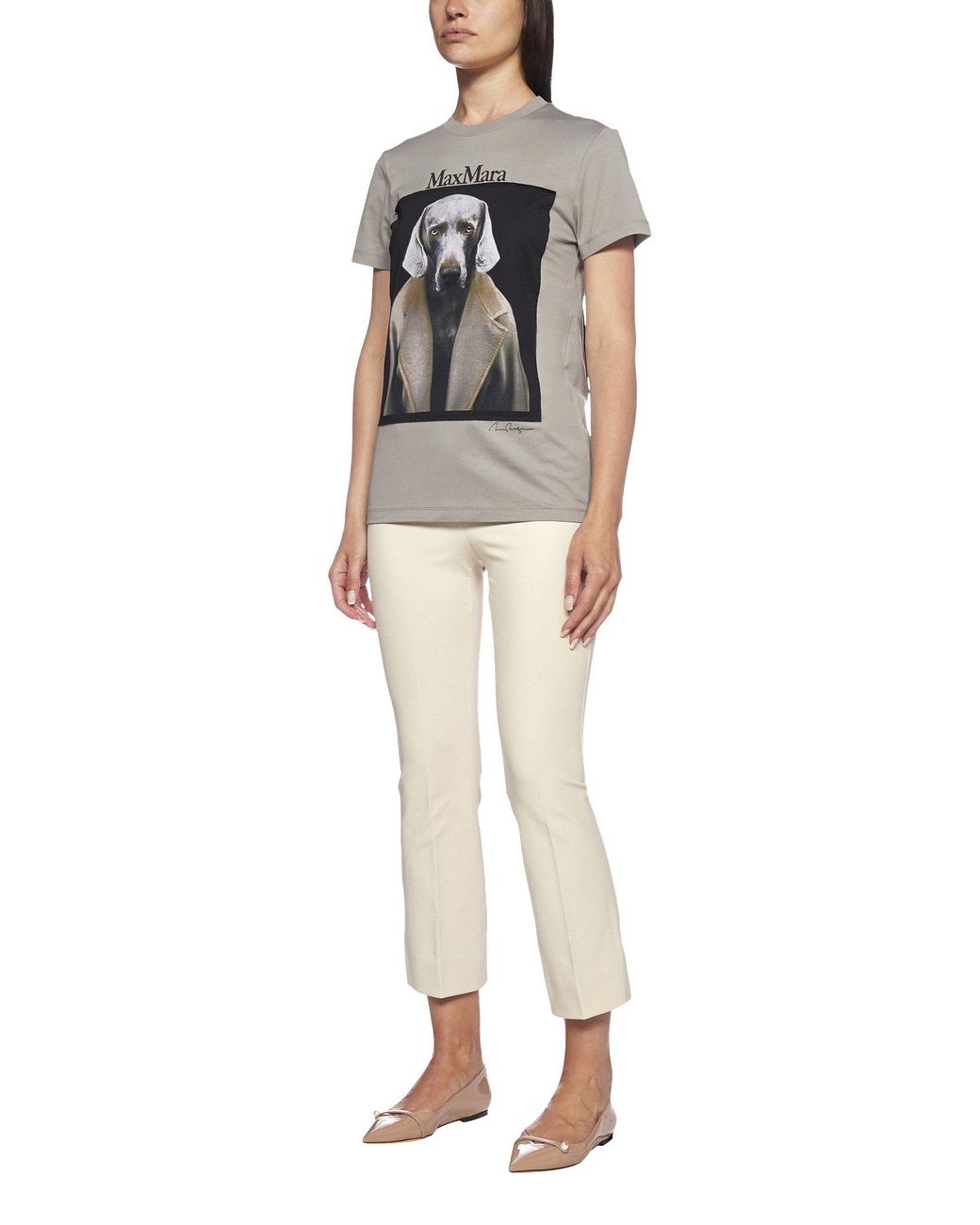 max-mara-Grey-Dogstar-Printed- max-mara-Grey-Dogstar-Printed-