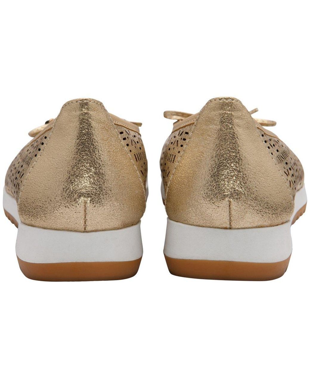 Lotus Helen Pumps in Metallic | Lyst Canada