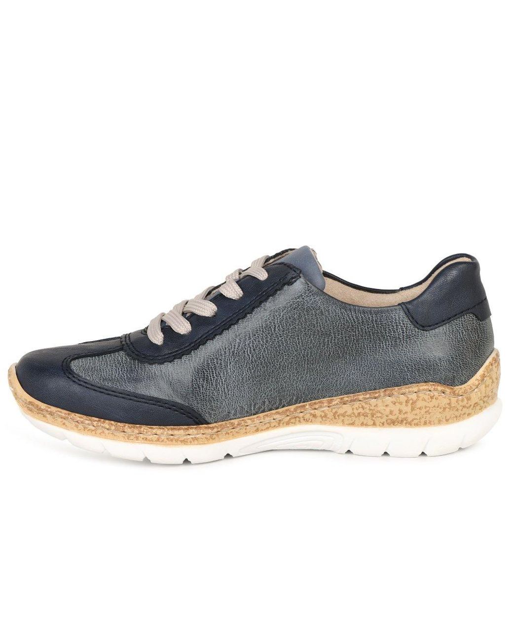 Rieker Cheer Shoes in Blue | Lyst UK