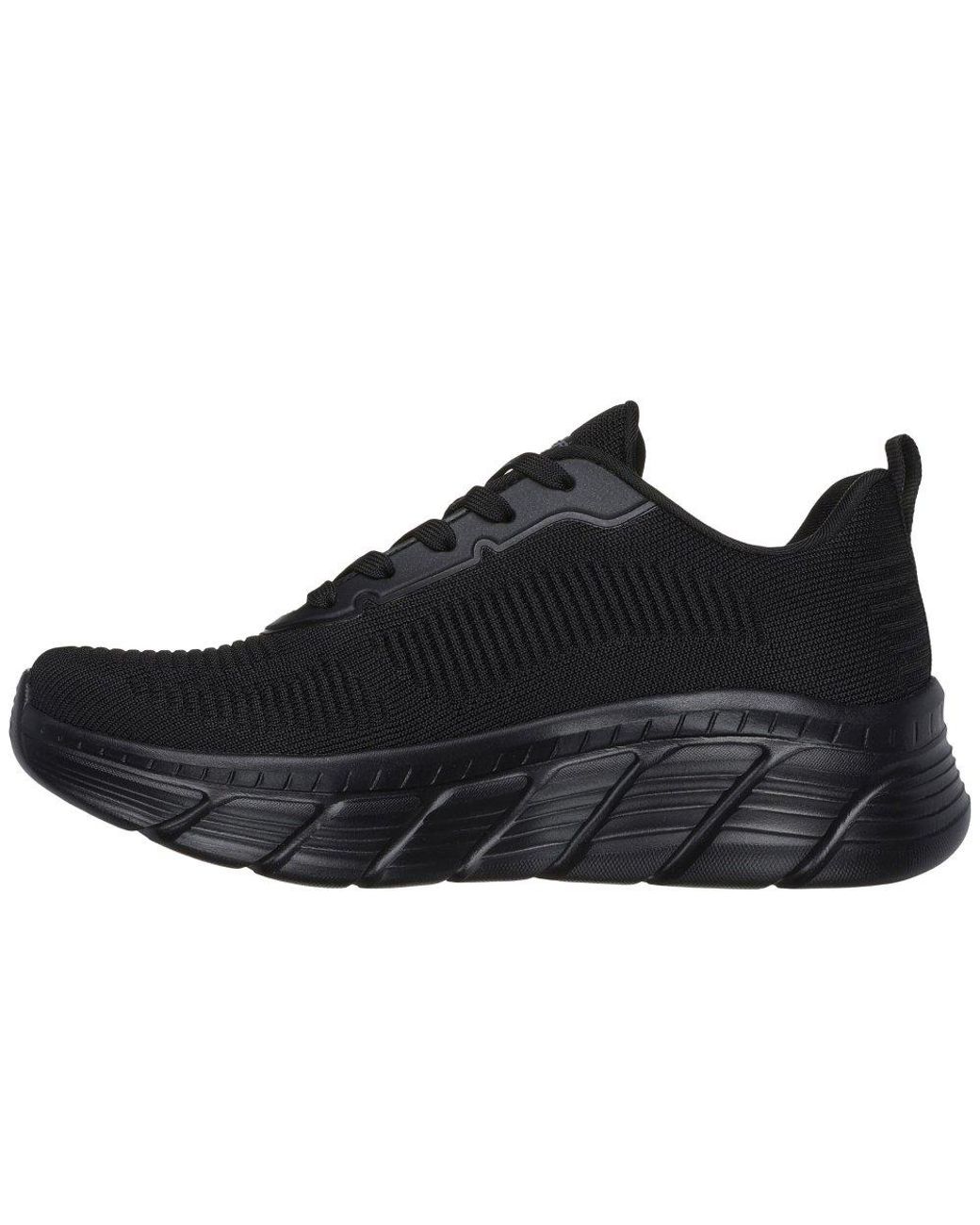 Skechers Bobs B Flex Hi Flying Trainers in Black | Lyst UK