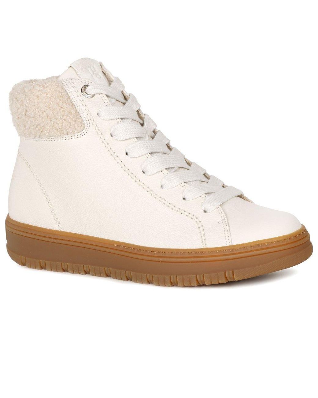 Paul Green Meadow Ankle Boots in White | Lyst UK