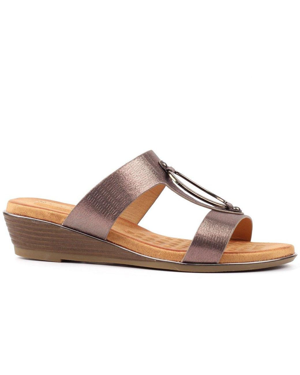 Lunar (GRS) Claudia Sandals in Brown | Lyst UK