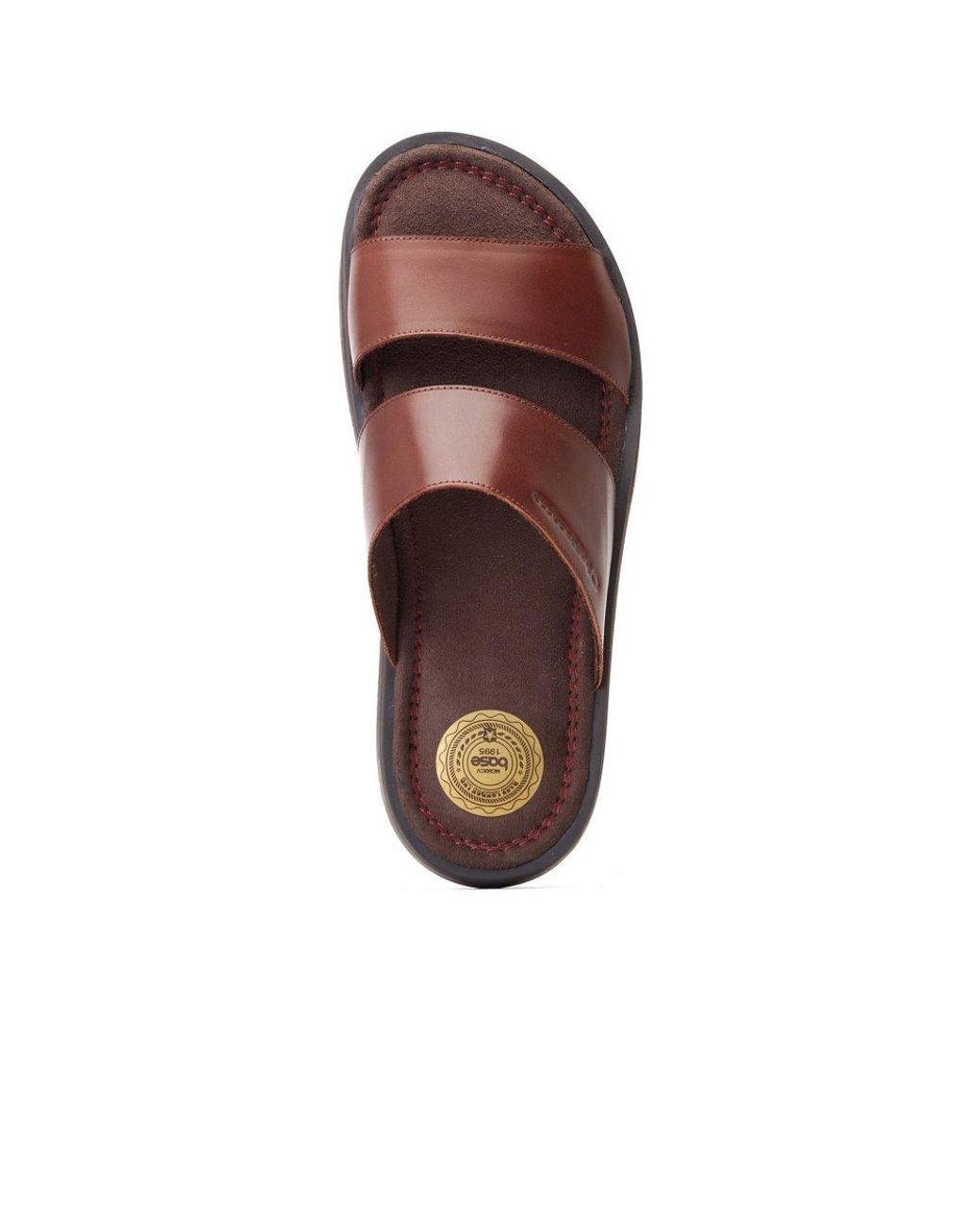 Base London Maven Sliders in Brown for Men | Lyst UK