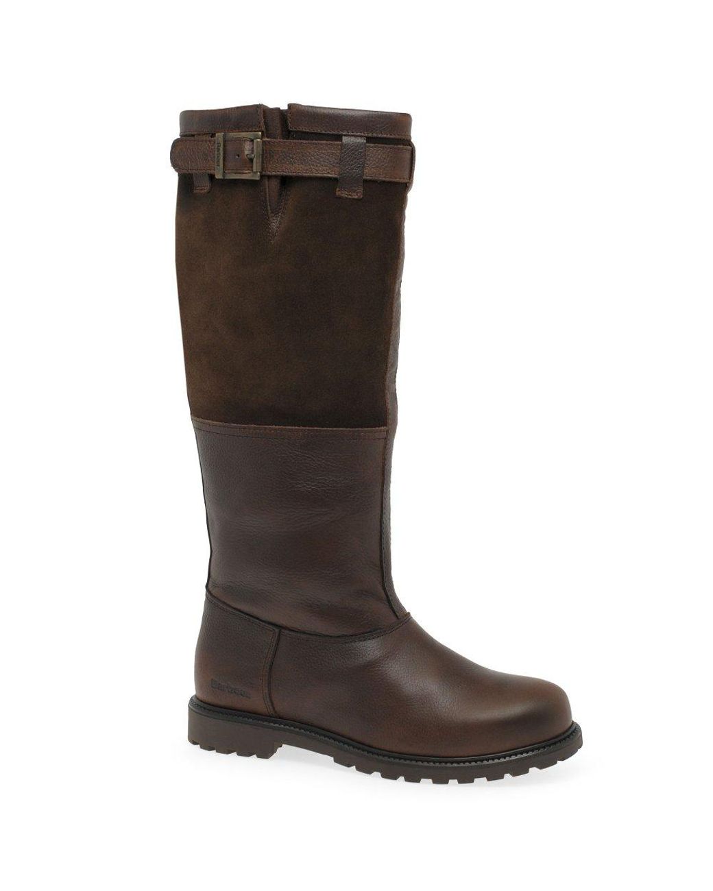 Barbour Acorn Long Boots in Brown | Lyst UK