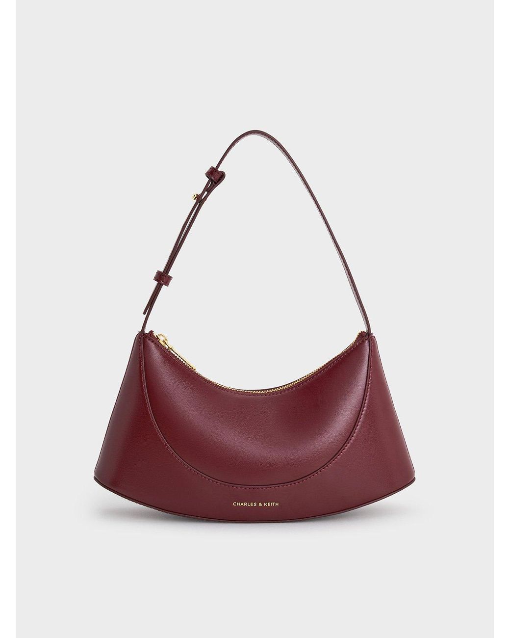 Charles & Keith Sigrid Shoulder Bag in Purple | Lyst