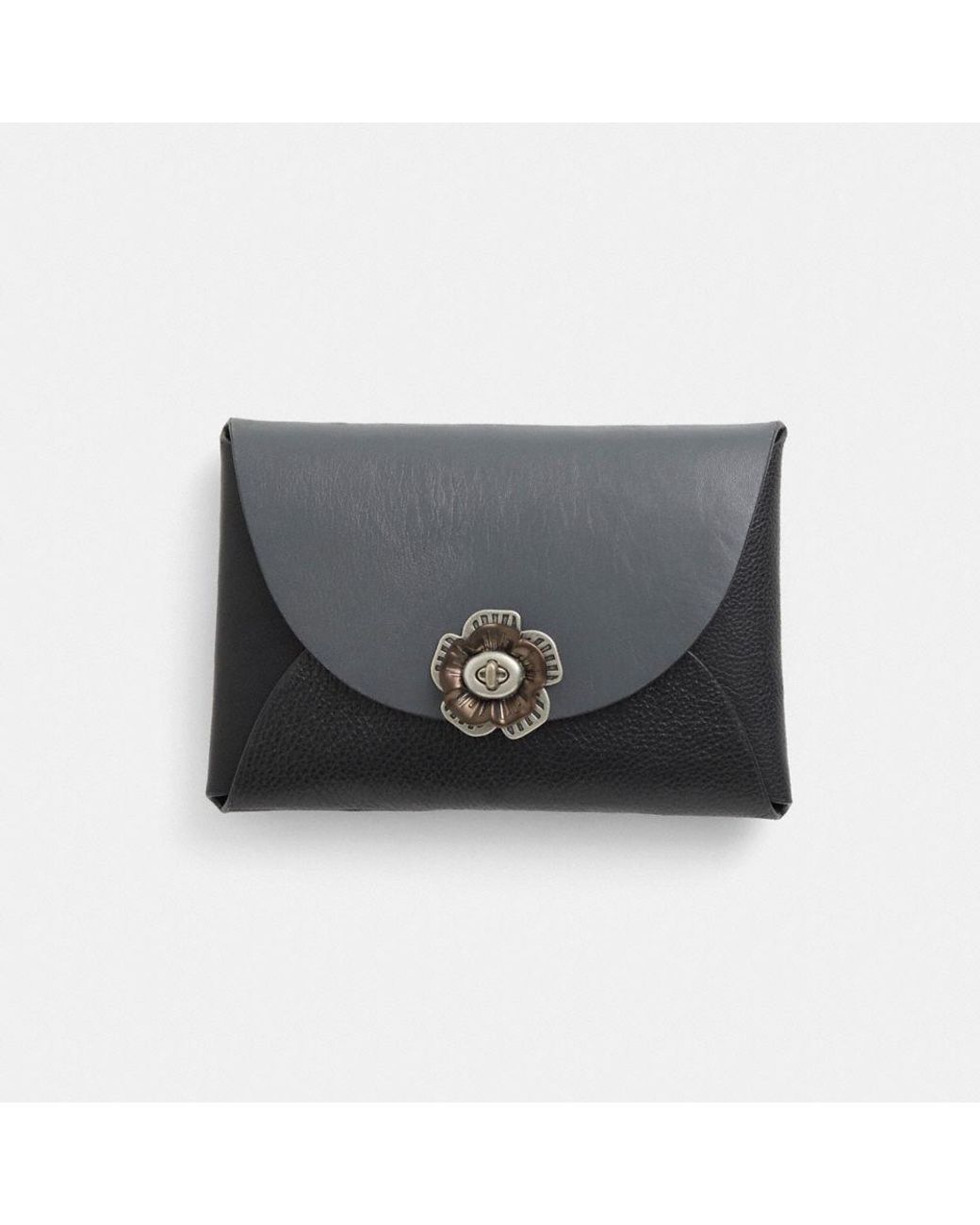 COACH Remade Large Garden Pouch in Gray | Lyst