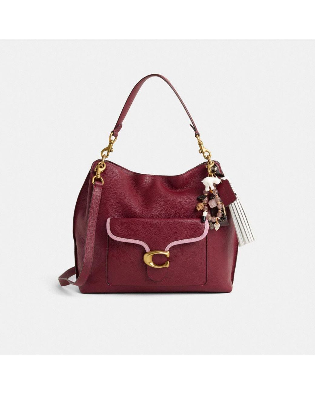 COACH Upcrafted Tabby Hobo in Red | Lyst