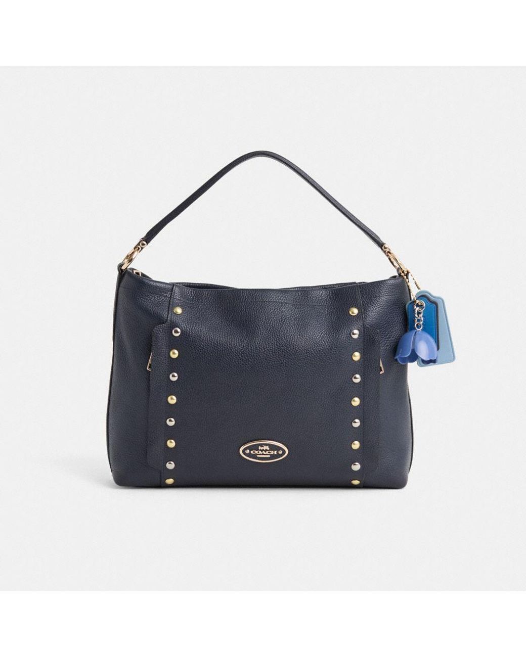 COACH Upcrafted Scout Hobo in Blue | Lyst