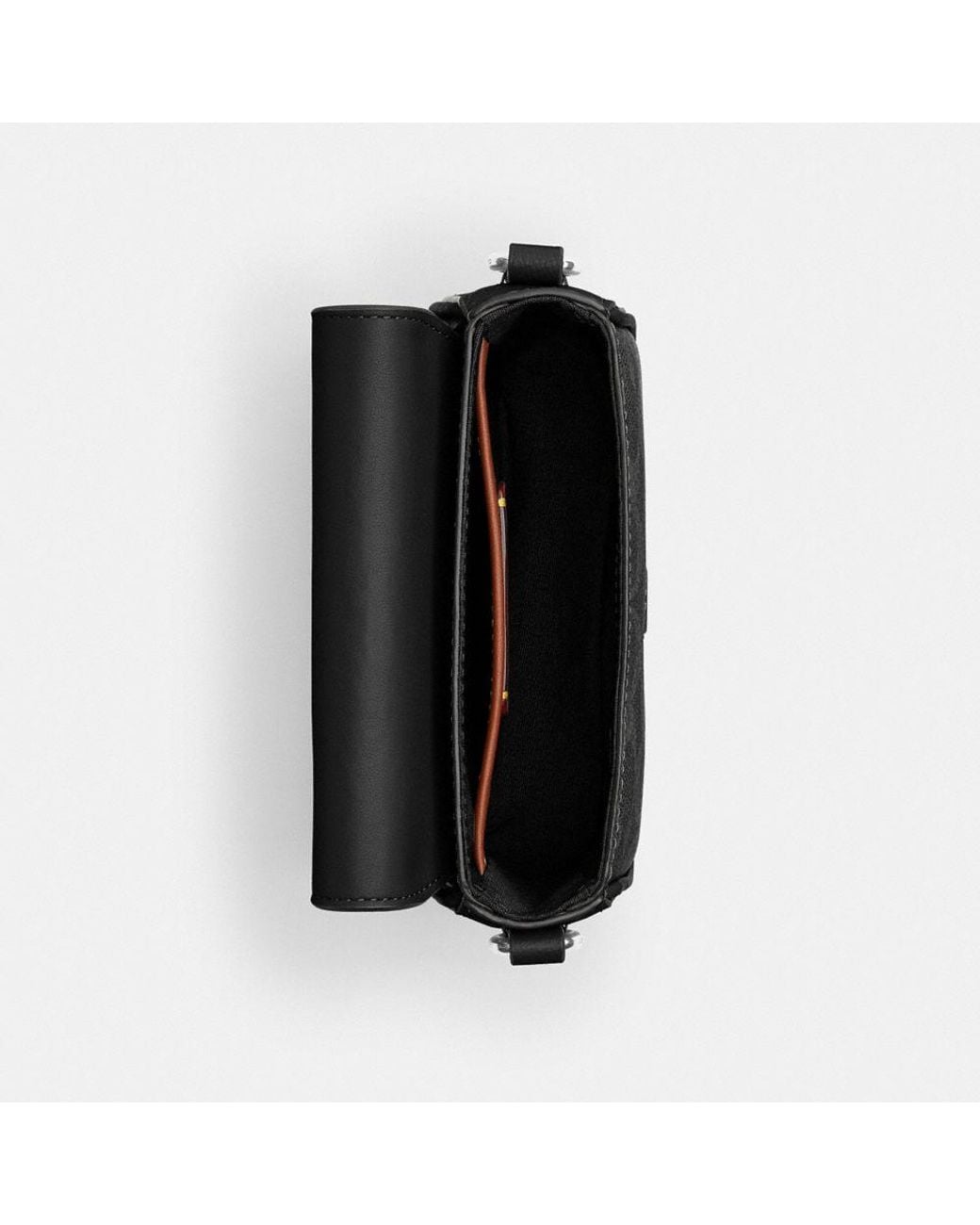 COACH Flap Crossbody Bag in Black for Men | Lyst