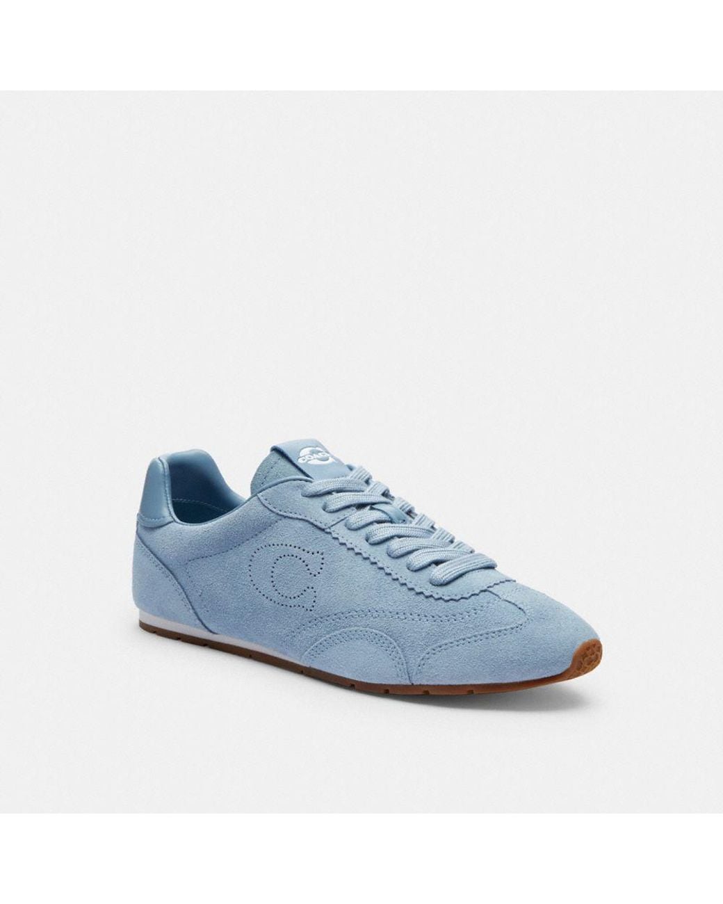 COACH Flat Sneaker in Blue | Lyst