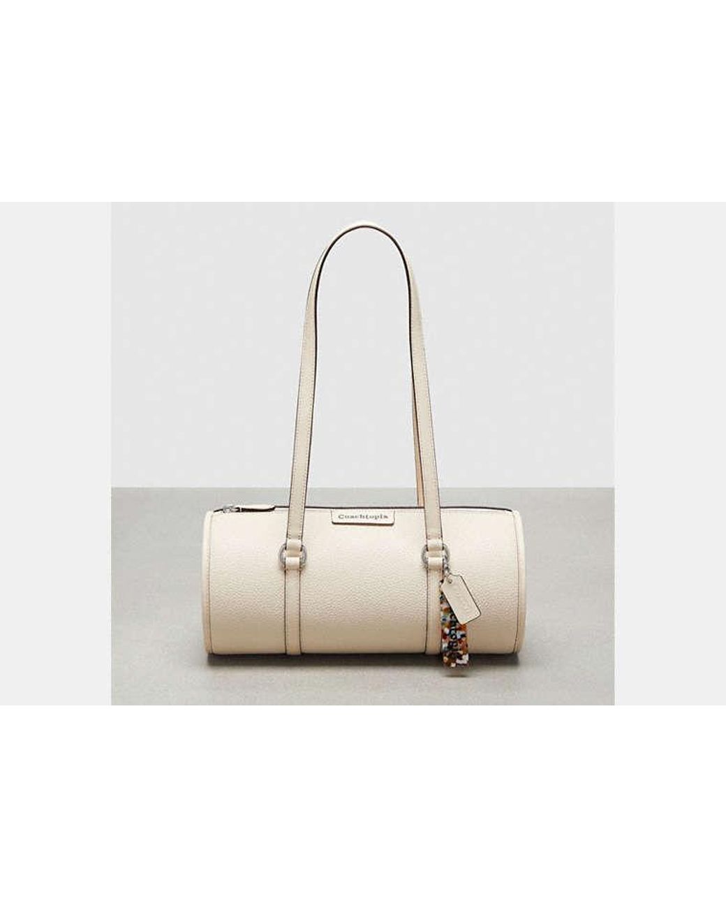 COACH Barrel Bag in Black | Lyst