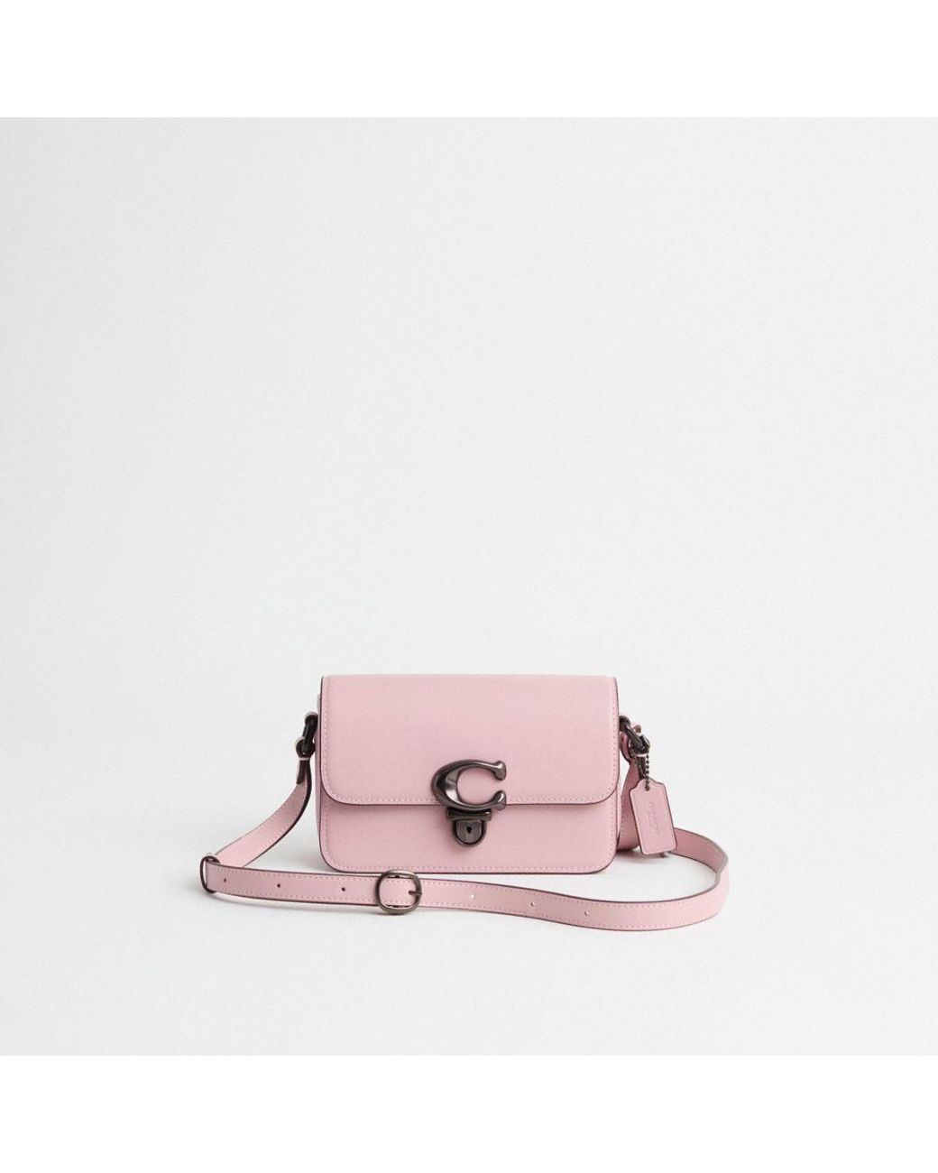 COACH Restored Studio Shoulder Bag 19 in Pink | Lyst