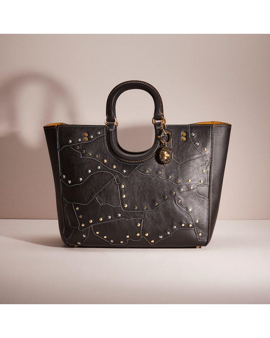 COACH Upcrafted Rae Tote in Black | Lyst