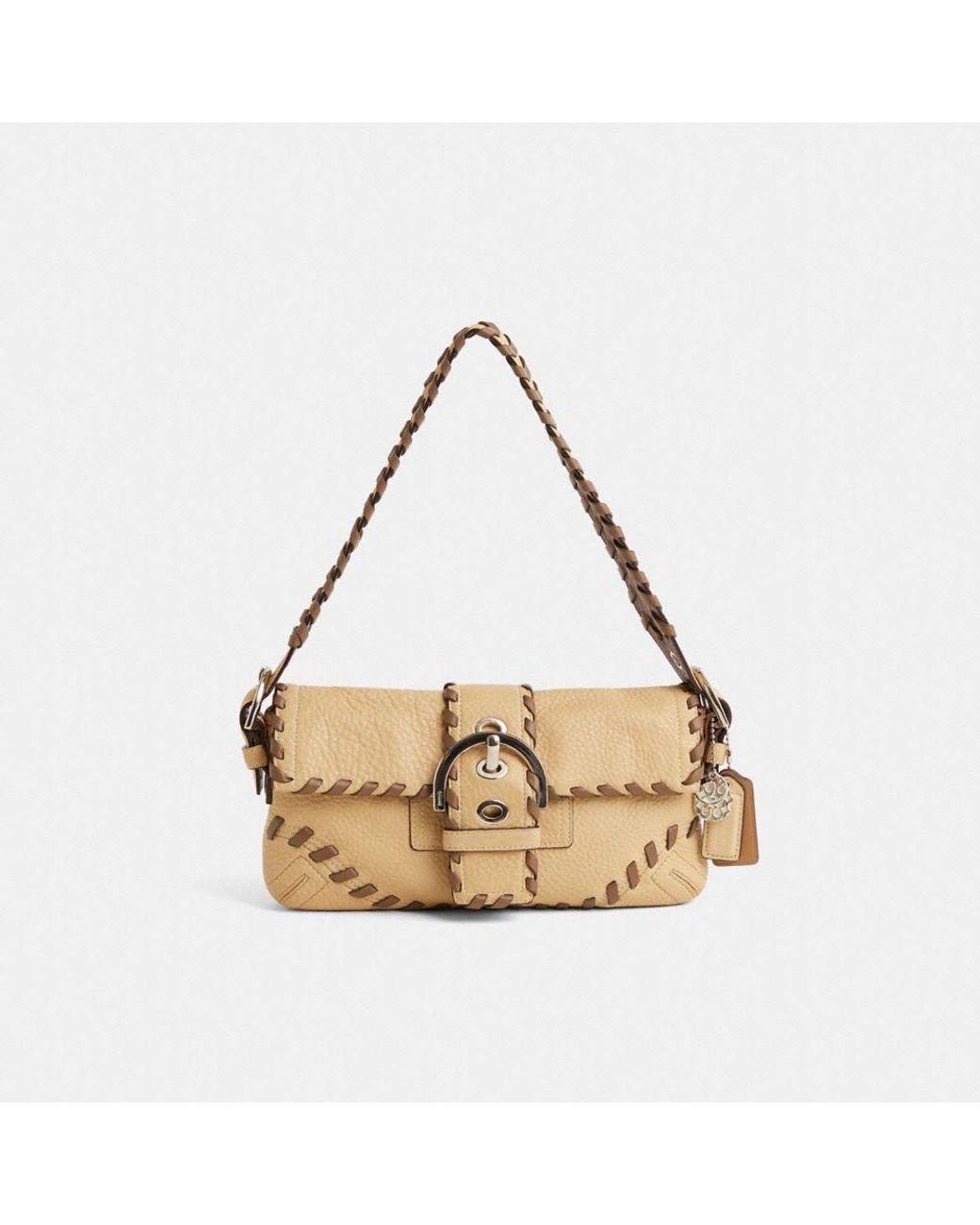 COACH Upcrafted Soho Small Flap Bag in Metallic | Lyst
