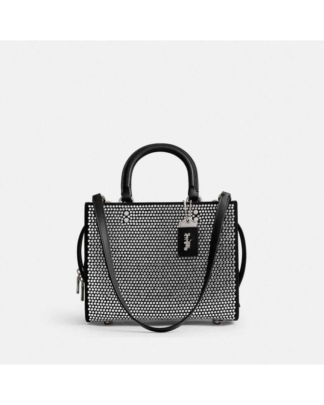 COACH Rogue Bag 25 With Crystal in Black | Lyst