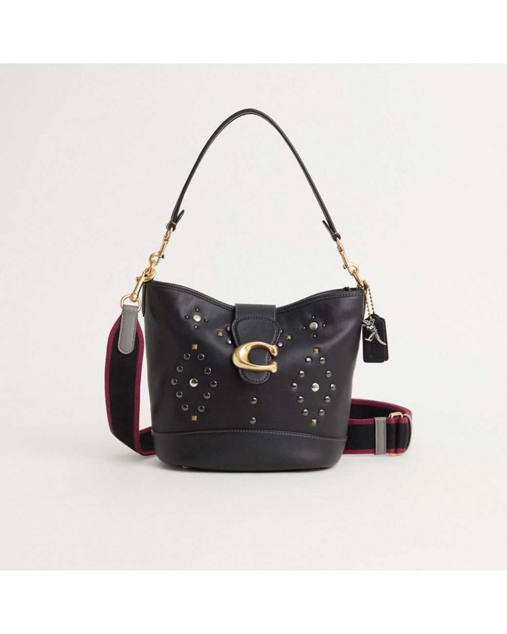 COACH Upcrafted Tali Bucket Bag in Black | Lyst