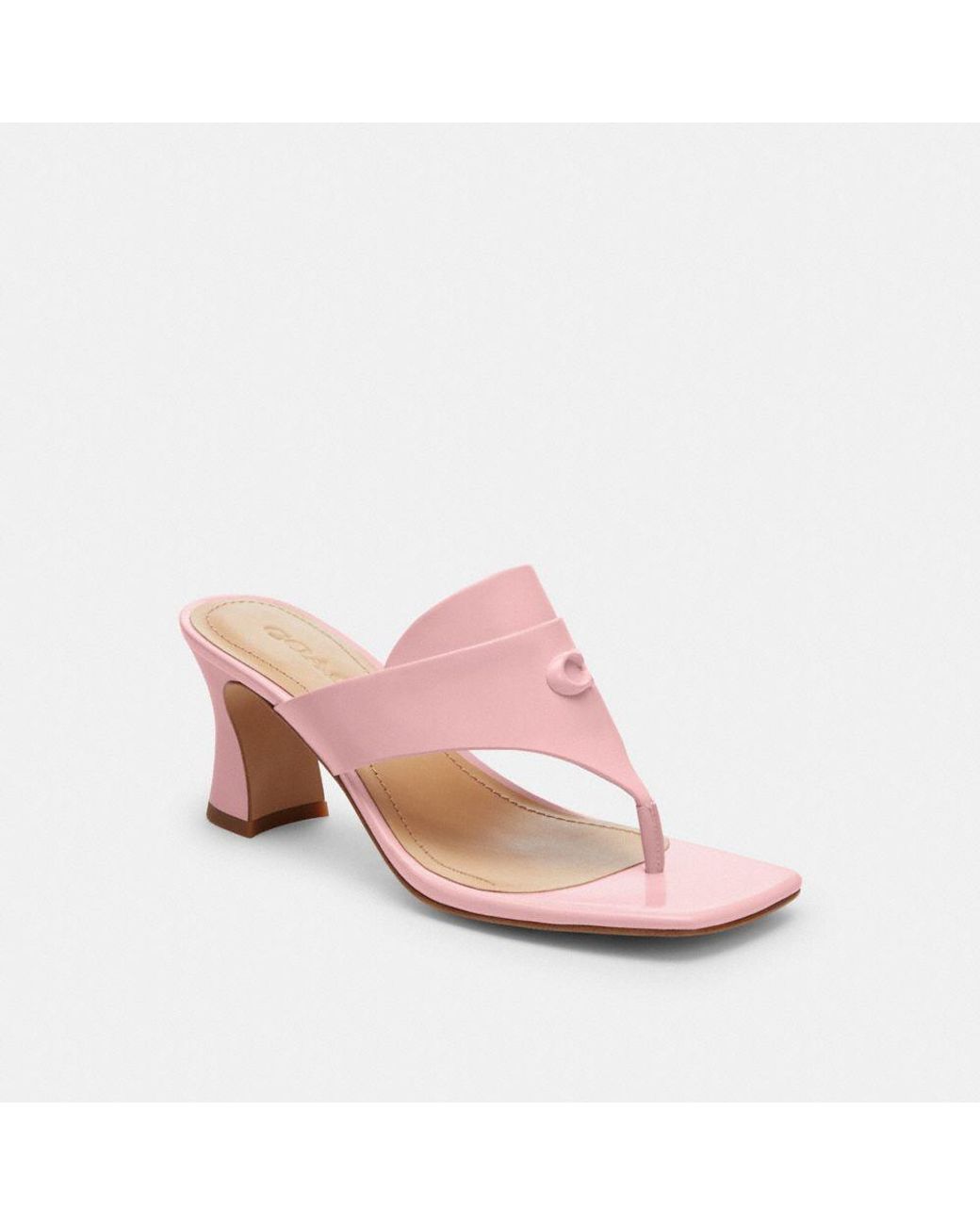 COACH Bree Sandal in Pink | Lyst