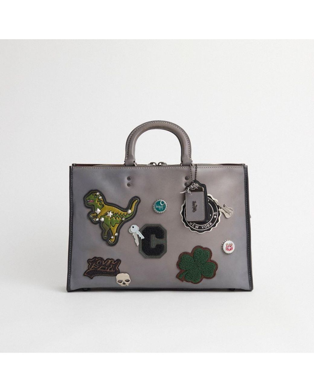 COACH Upcrafted Rogue Brief in Gray for Men | Lyst