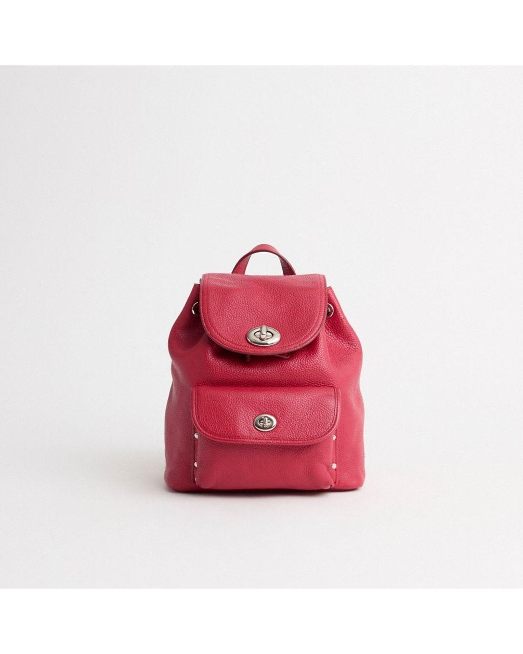 COACH Restored Mini Turnlock Rucksack | Lyst