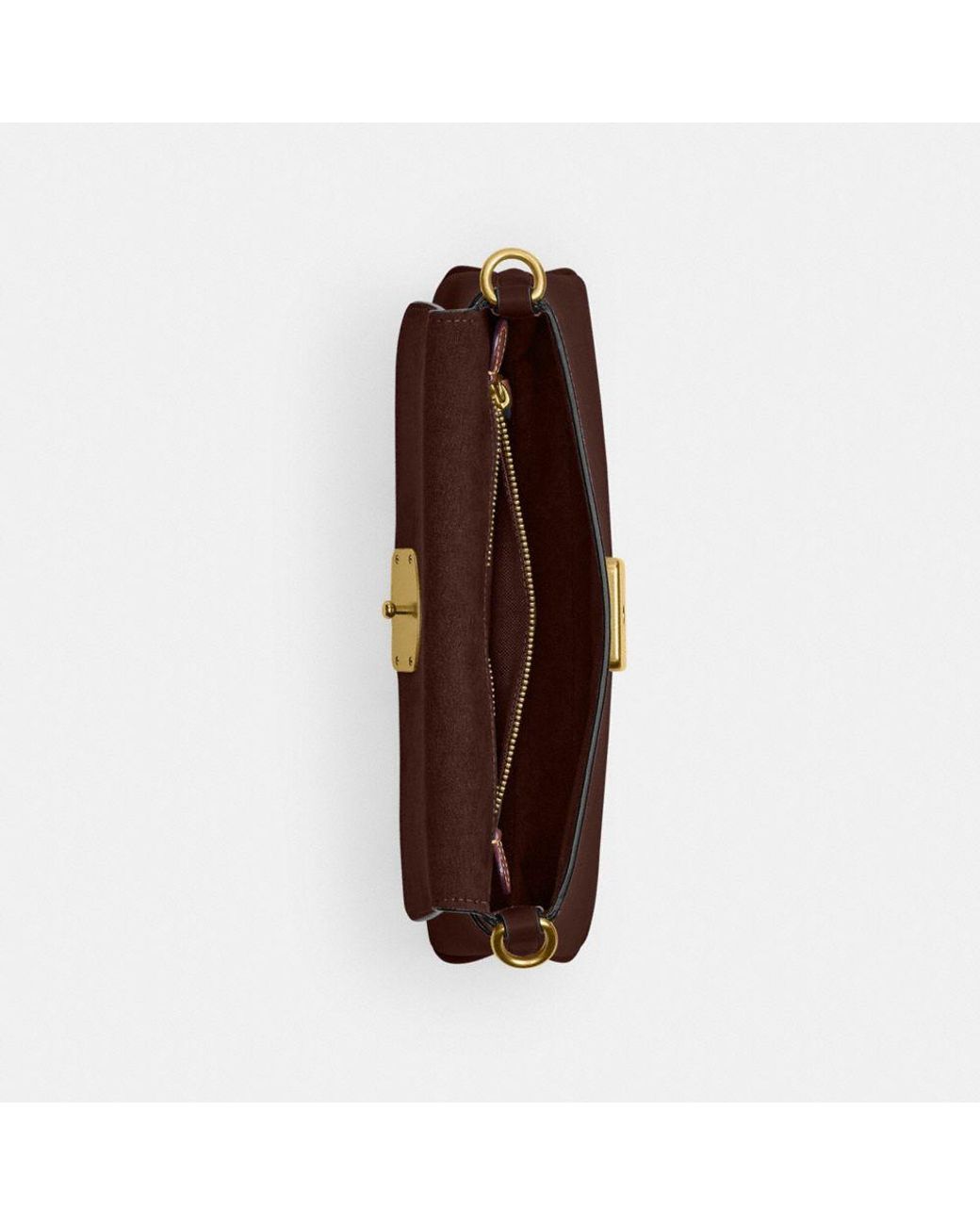 COACH Jet Shoulder Bag in Brown | Lyst