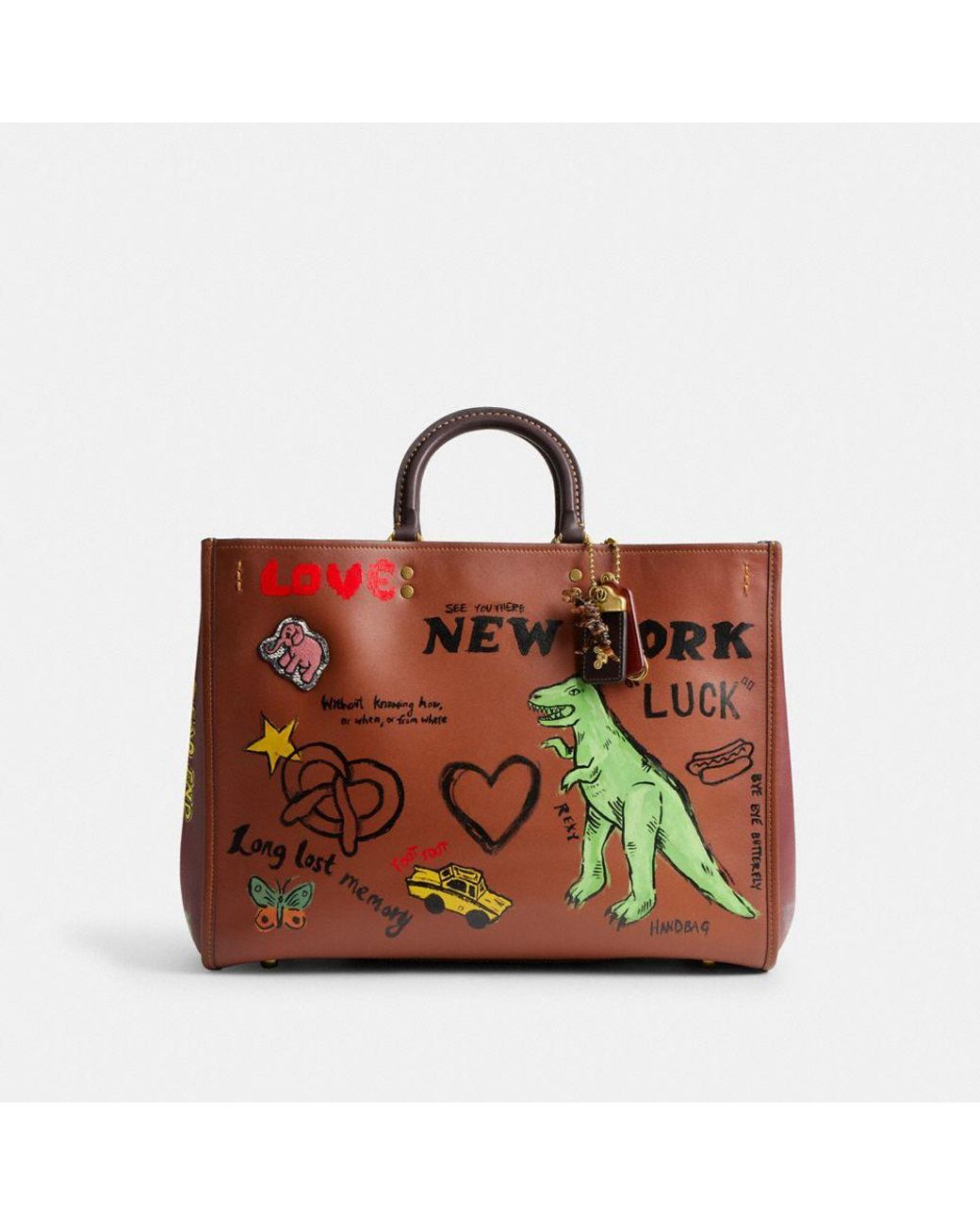 COACH Upcrafted Rogue 39 In Colorblock in Red | Lyst