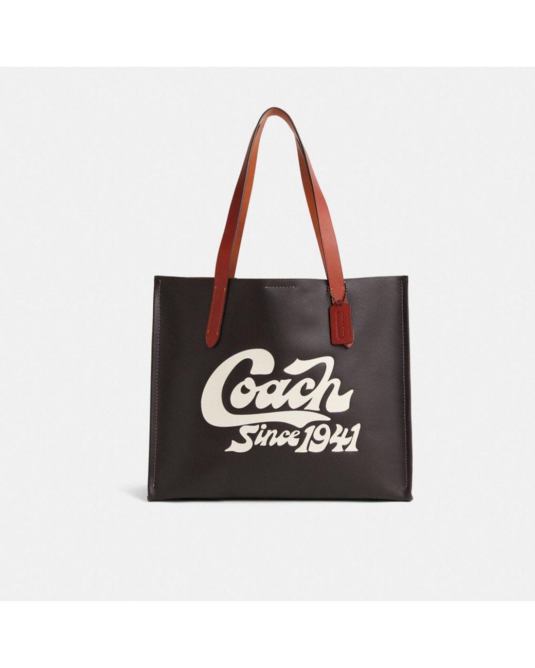 COACH Restored Relay Tote Bag With Graphic in Black for Men | Lyst