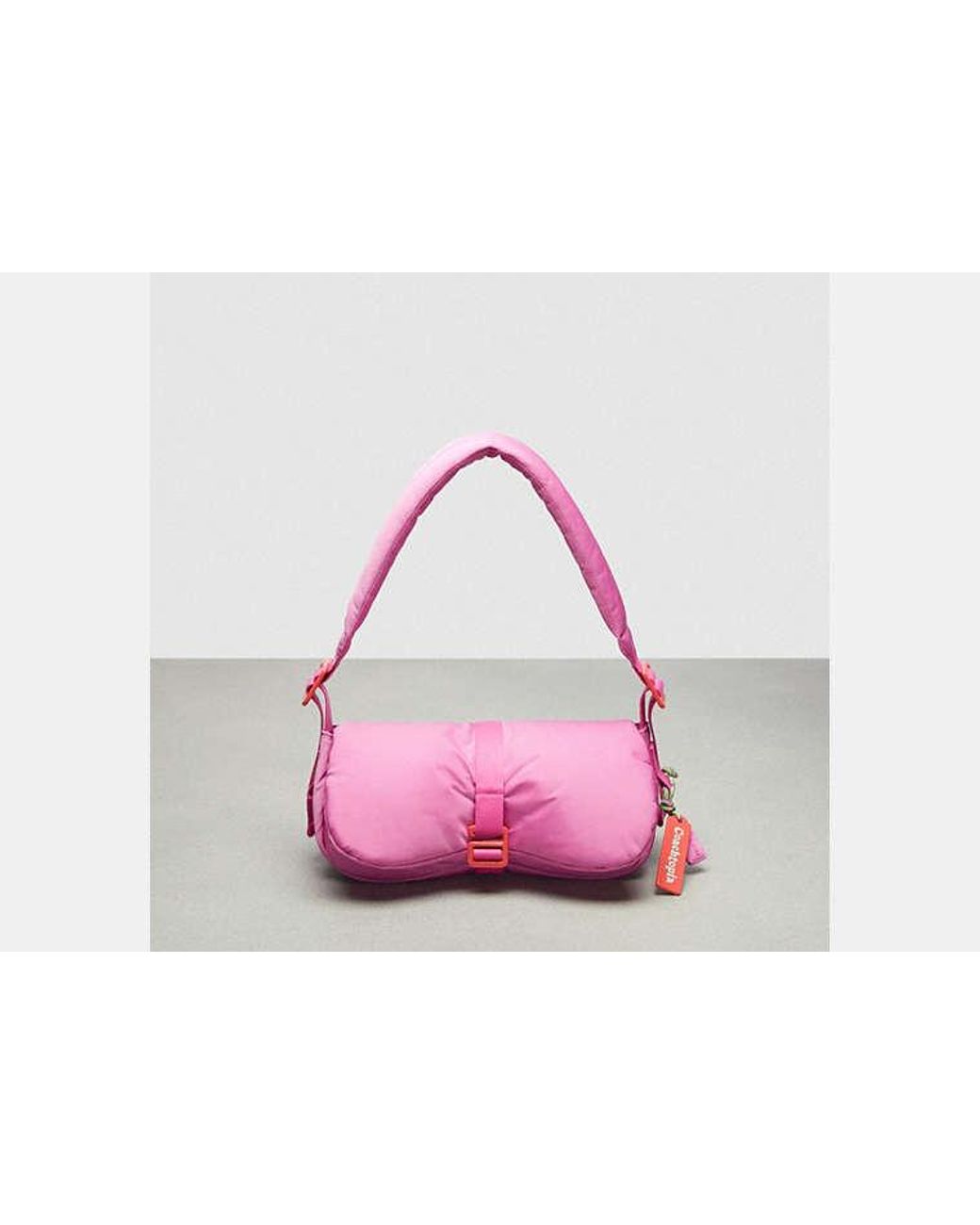 COACH Coachtopia Loop Puffy Wavy Dinky Bag in Black | Lyst UK